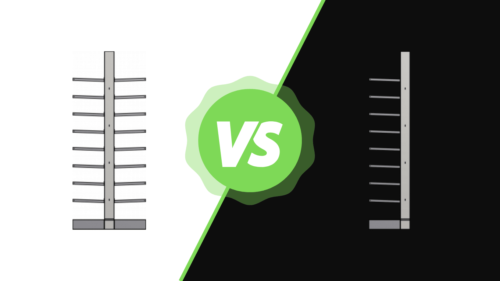 Double Vs. Single-Sided Cantilever Racking - Cantilever Rack Now