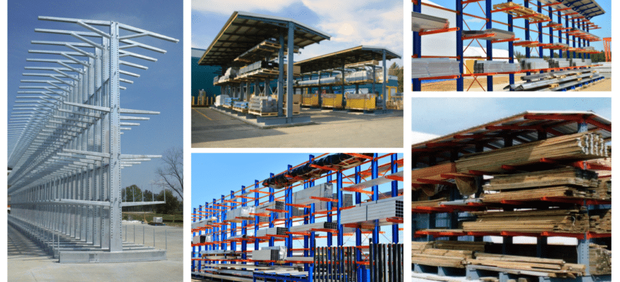 Outdoor Cantilever Racking - Cantilever Rack Now