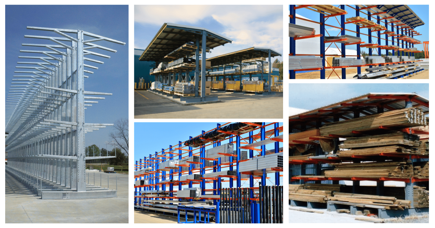 Outdoor Cantilever Racking - Cantilever Rack Now